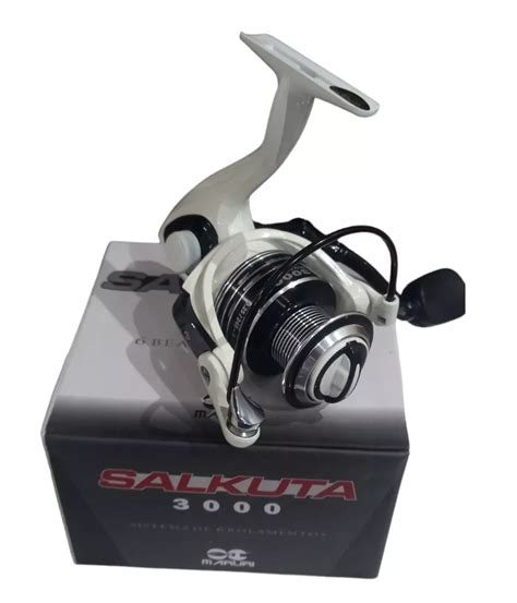 Molinete De Pesca Maruri Salkuta 3000 6 Rolamentos Drag 5Kg