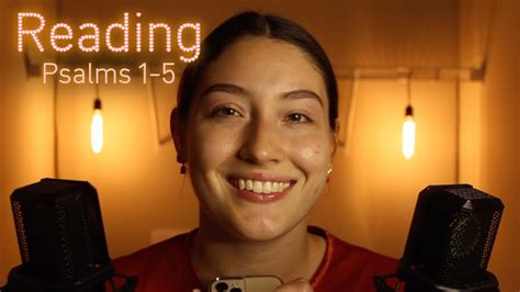 Christian ASMR Whispering Psalms 1 5 My Thoughts YouTube