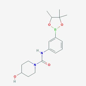 4 Hydroxy N 3 4 4 5 Trimethyl 1 3 2 Dioxaborolan 2 Yl Phenyl
