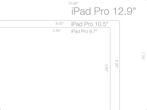 Ipad Physical Dimensions