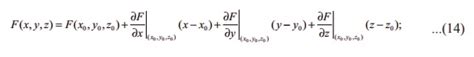 linear approximation and differential of a function of several variables mathematics