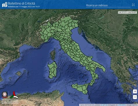 Dipartimento Protezione Civile on Twitter ℹ L allerta meteo idro