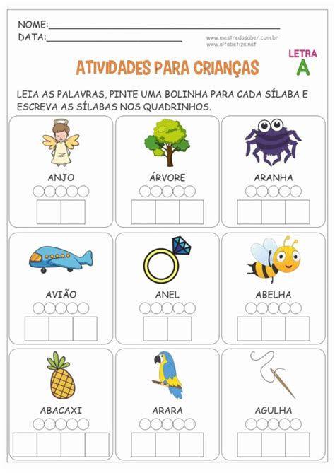 Atividades para Crianças Mestre do Saber Loja