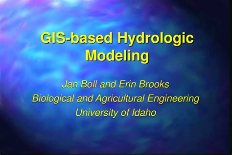 ppt gis based hydrologic modeling powerpoint presentation free download id 9066963