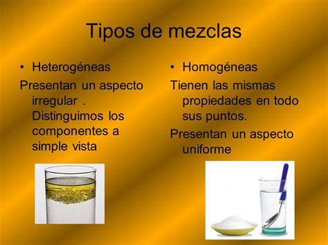 Guía completa Clasificación de mezclas y su composición