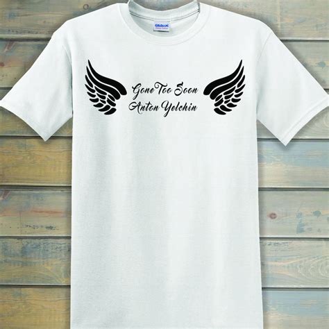 Custom Memorial T Shirt FRONT ONLY Design 5 RIP In Loving Etsy