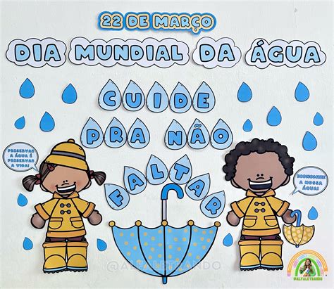 Projeto Dia Mundial da Água Lojinha Alfaletrando Andressa Marchioti