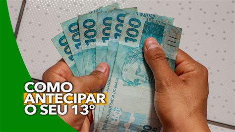 Passo a passo para ANTECIPAR o seu 13 salário confira