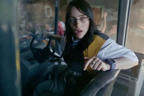 Billie Eilish In The Music Video For The Remix Of Charli Xcx Guess In