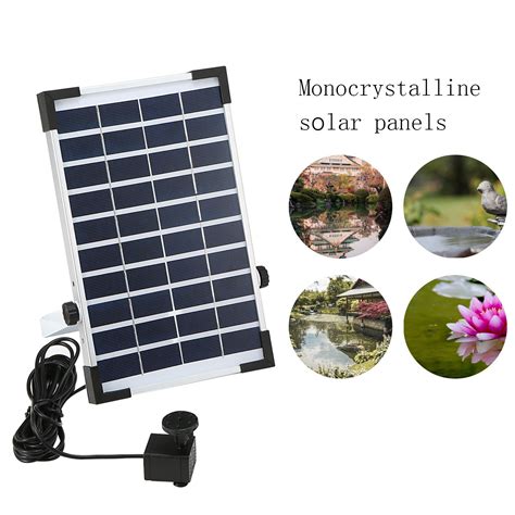 5W Drijvende Solar Fontein Tuin Fontein Zwembad Vi Grandado