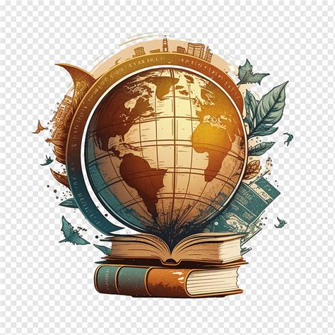 Book Earth Globe Education Png PNGWing