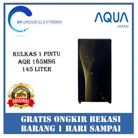 Jual Aqua Kulkas Pintu Aqr Msg Msb Liter Kota Bekasi Bm