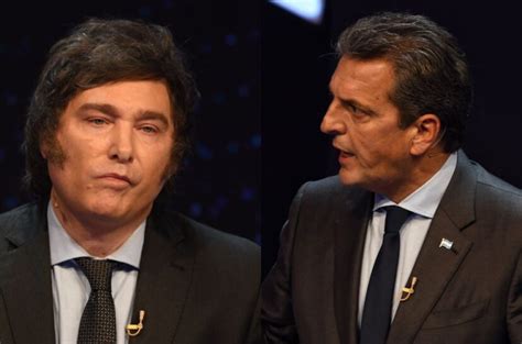 Los Mejores Cruces Del Debate Presidencial Entre Massa Y Milei Antes