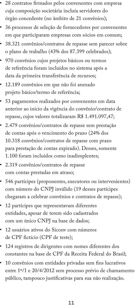 Auditoria no Sistema de Gestão de Convênios e Contratos de Repasse