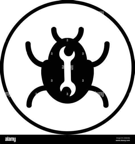 Bug Fixing Icon Beautiful Design And Fully Editable Vector For