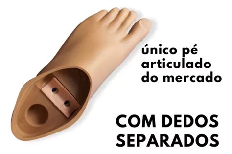 Pé Articulado Prótese De Perna Adaptador E Amortecedor Mebuscar
