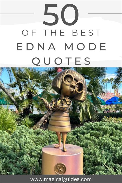 Edna Mode Quotes From Disneys Incredibles Movies Magical Guides