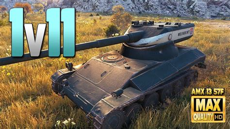 Amx F Alone Versus World Of Tanks Youtube