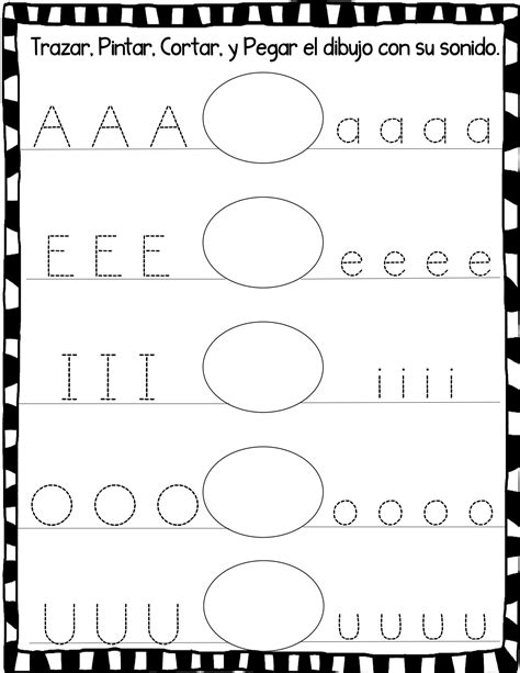 SUPER CUADERNO PARA TRABAJAR LAS VOCALES Imagenes Educativas