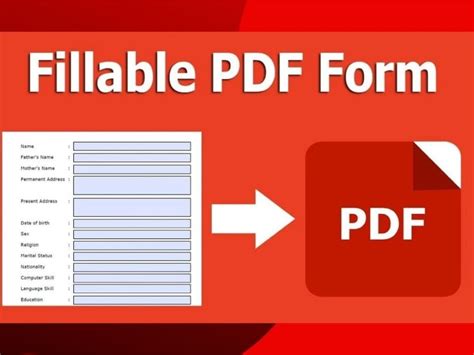 Custom Design Fillable Pdf Forms Upwork