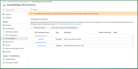 the code blogger securing core web app calling web api using msal and azure ad