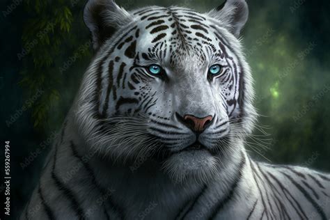 White Tiger Background