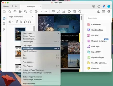 how to permanently rotate pdf and save the rotation on mac or win itselectable