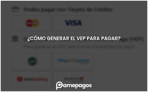 C Mo Generar El Vep Para Pagar Actualizado