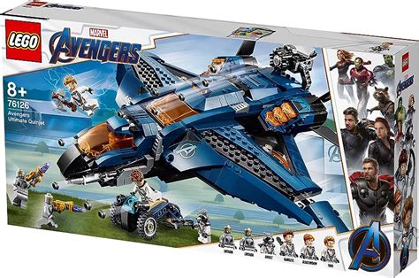 レゴ 6427728 LEGO Marvel The Avengers Quinjet 76248 Spaceship Building