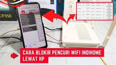 Cara Blokir Pengguna Wifi Indihome Lewat Hp Untuk Mengamankan Wifi Dari