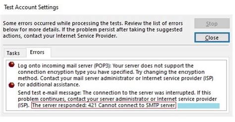 Ways To Solve Outlook Error Cannot Connect To Smtp Server