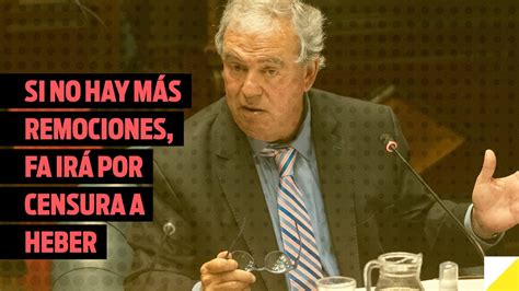 Frente Amplio espera remoción de jerarcas y si no avanzará en moción de