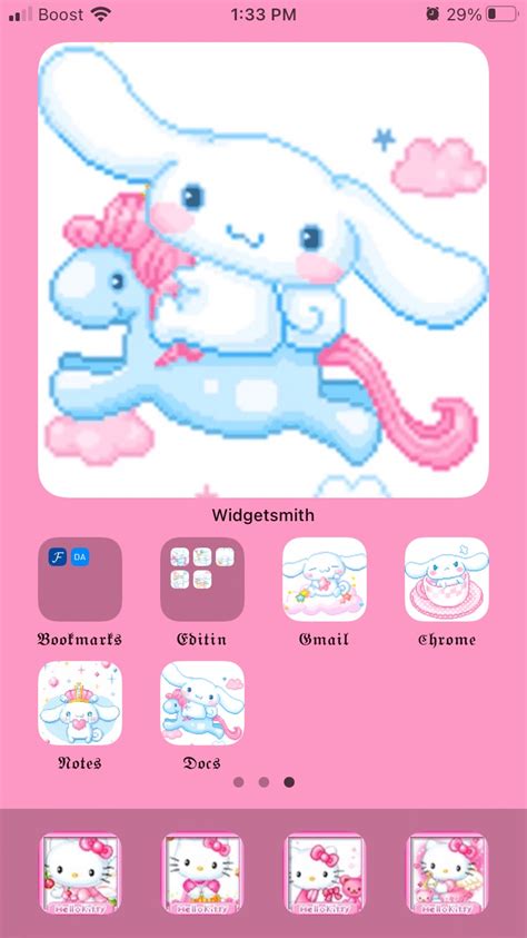 Sanriocore Cinnamoroll And Lock Screen Image On Favim