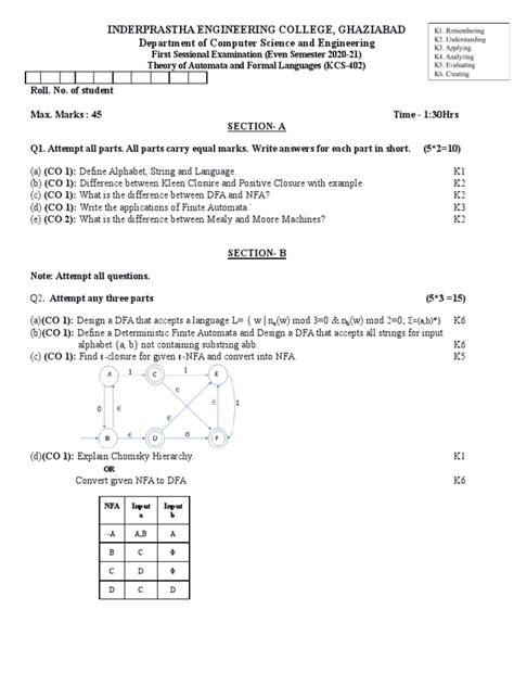 tafl 1st sessional download free pdf string computer science models of computation