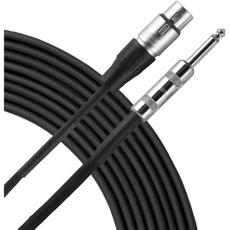 Livewire Essential High Impedance Microphone Cable XLR To 1 4 20 Ft