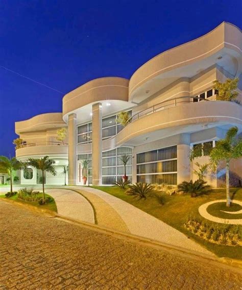 20 Fachadas de casas linhas curvas tendência na arquitetura Veja