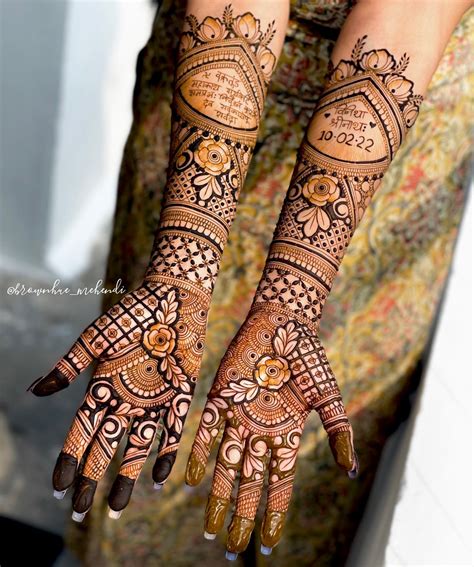 111 Latest Bridal Mehndi Designs That Will Leave You 43 OFF