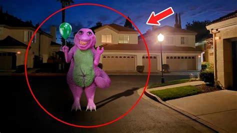 BARNEY Real Captado En Camara YouTube