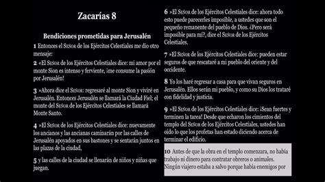 Zacarías 8 Biblia Dramatizada NTV YouTube