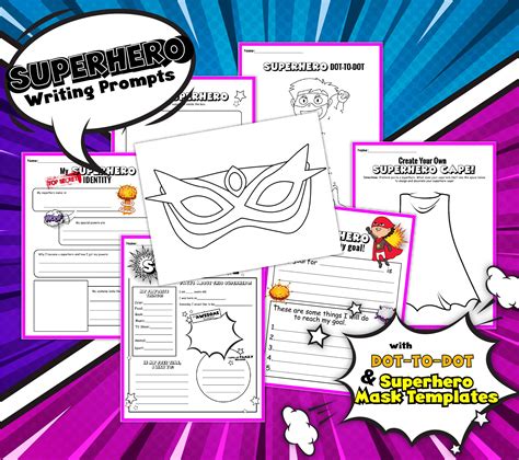 FREE Printable Superhero Worksheets Activity Sheets Frugal Mom Eh