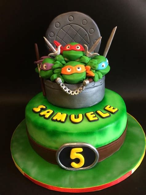Teenage Mutant Ninja Turtles Cake By Fairydelicious Cakesdecor