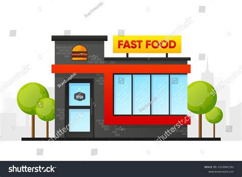 93 820 Fast Food Restaurant Icon Set Images Stock Photos Vectors