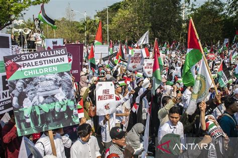 Aksi Solidaritas Untuk Palestina ANTARA News