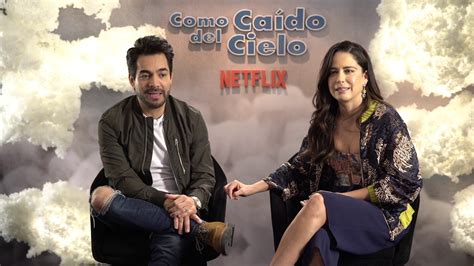 Entrevista Cómo caído del cielo Omar Chaparro y Ana Claudia Talancón