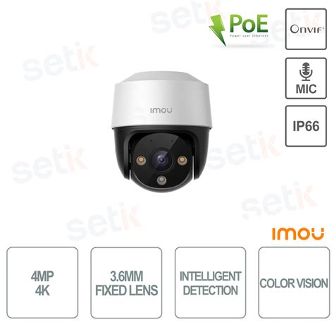 IPC S41FAP IMOU Imou Pan And Tilt Camera PoE Onvif 4MP 3 6mm Audio