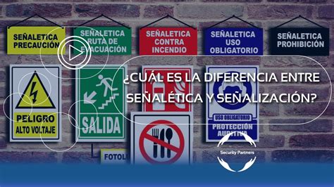CUÁL ES LA DIFERENCIA ENTRE SEÑALÉTICA Y SEÑALIZACIÓN YouTube