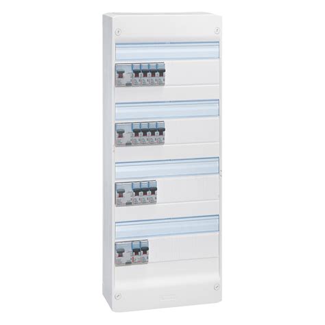Tableau Legrand 18 modules 4 rangées configurable Elec Boutique fr