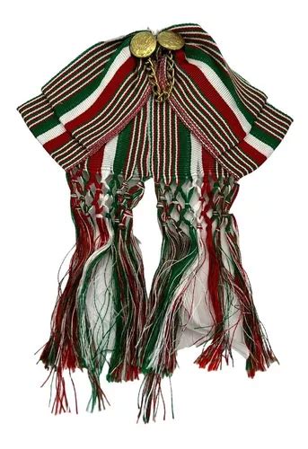 Mo O Charro Tricolor Corbatin Hombre Mexicano Traje Mariachi