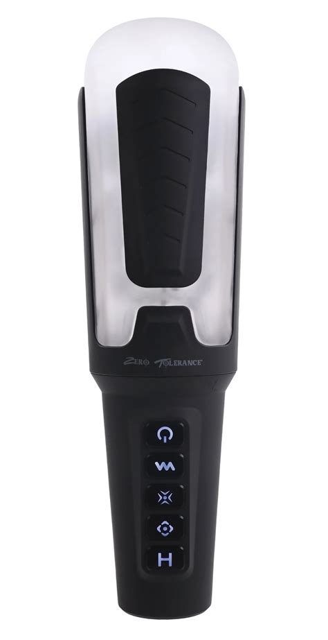 Buy Zero Tolerance Squeeze Play Rechargeable Squeezable Vibrating Suction Stroker With Riley