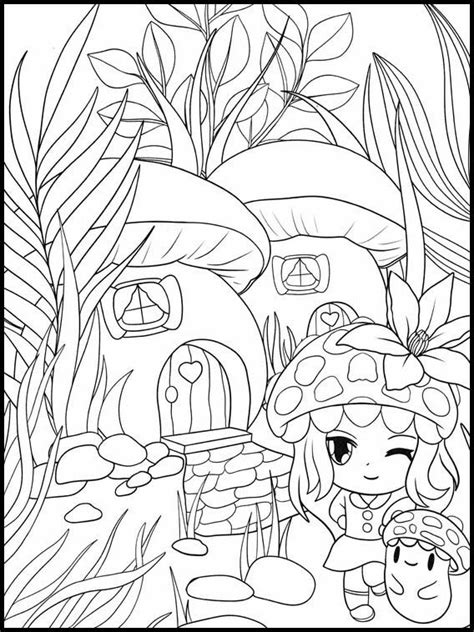 Chibi Kawaii Piger Tegninger Til Print